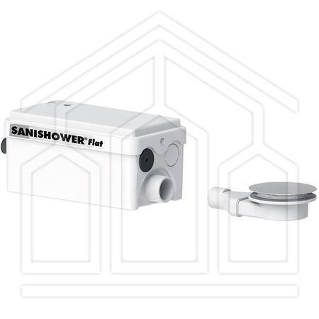 SANISHOWER FLAT (scarico doccia con piletta ULTRAF, LAT), Stazione ...